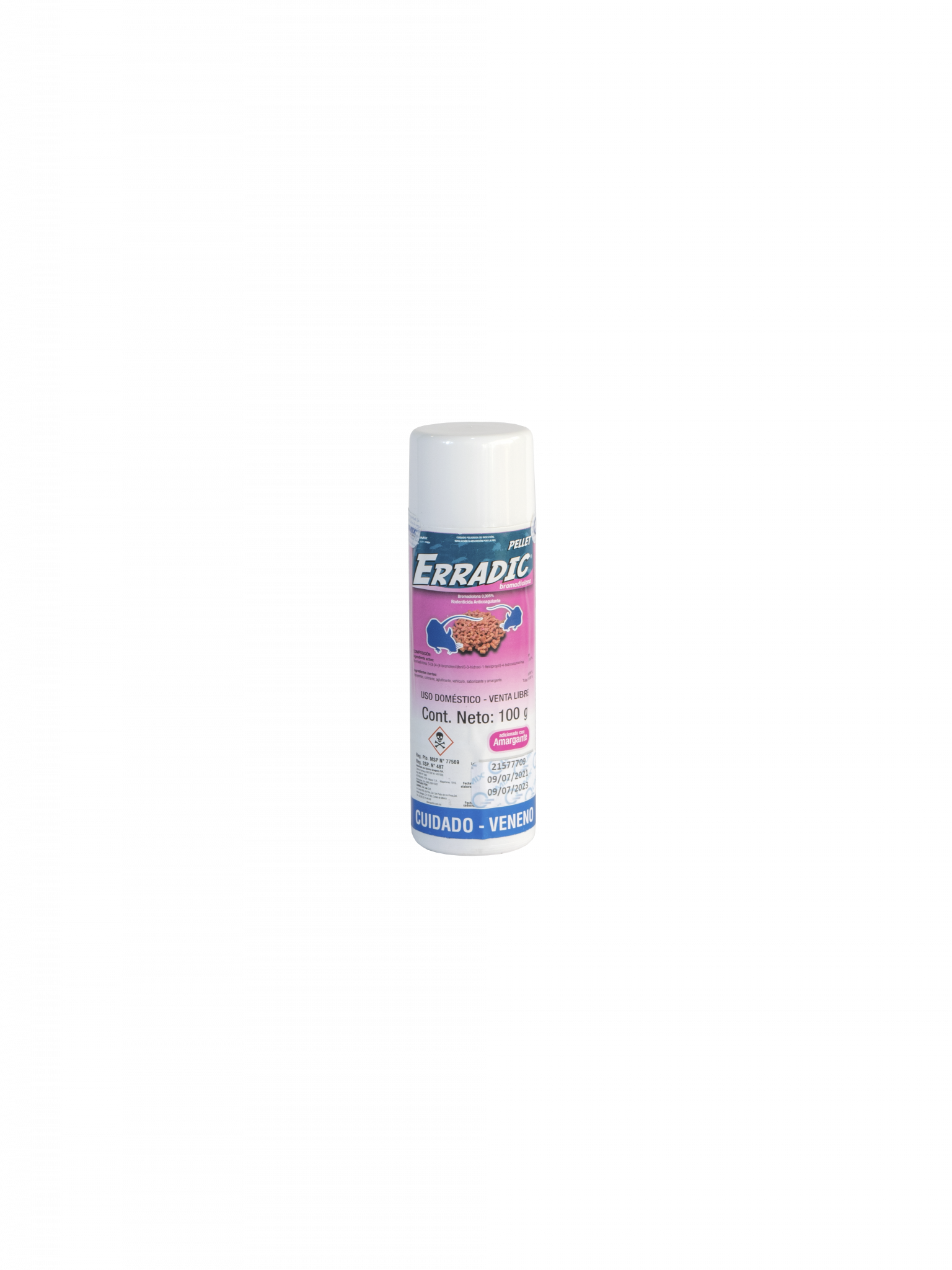 RATICIDA ERRADIC PELLET, ENV. X 100 G. | Fertalcor